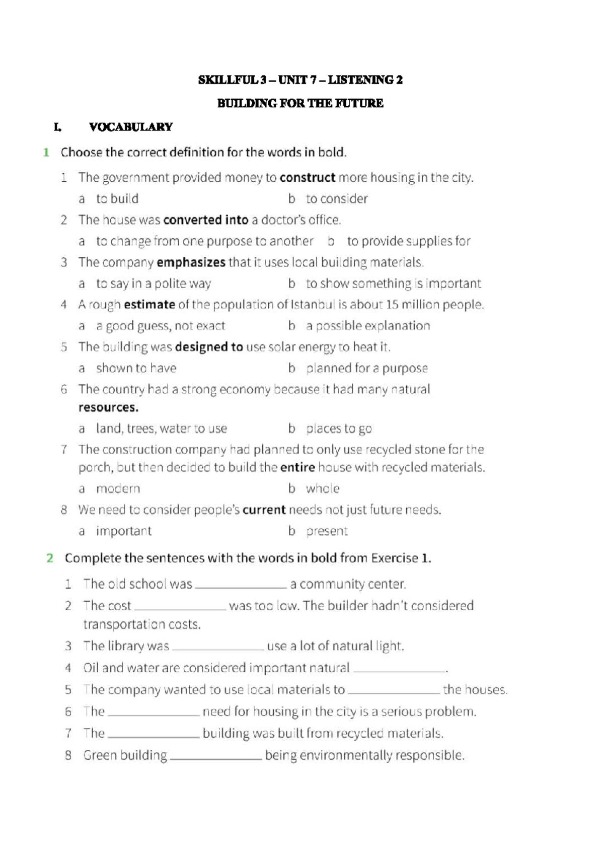 Skillful 3-U7-L2 - This will help you a lot in remember English for ...