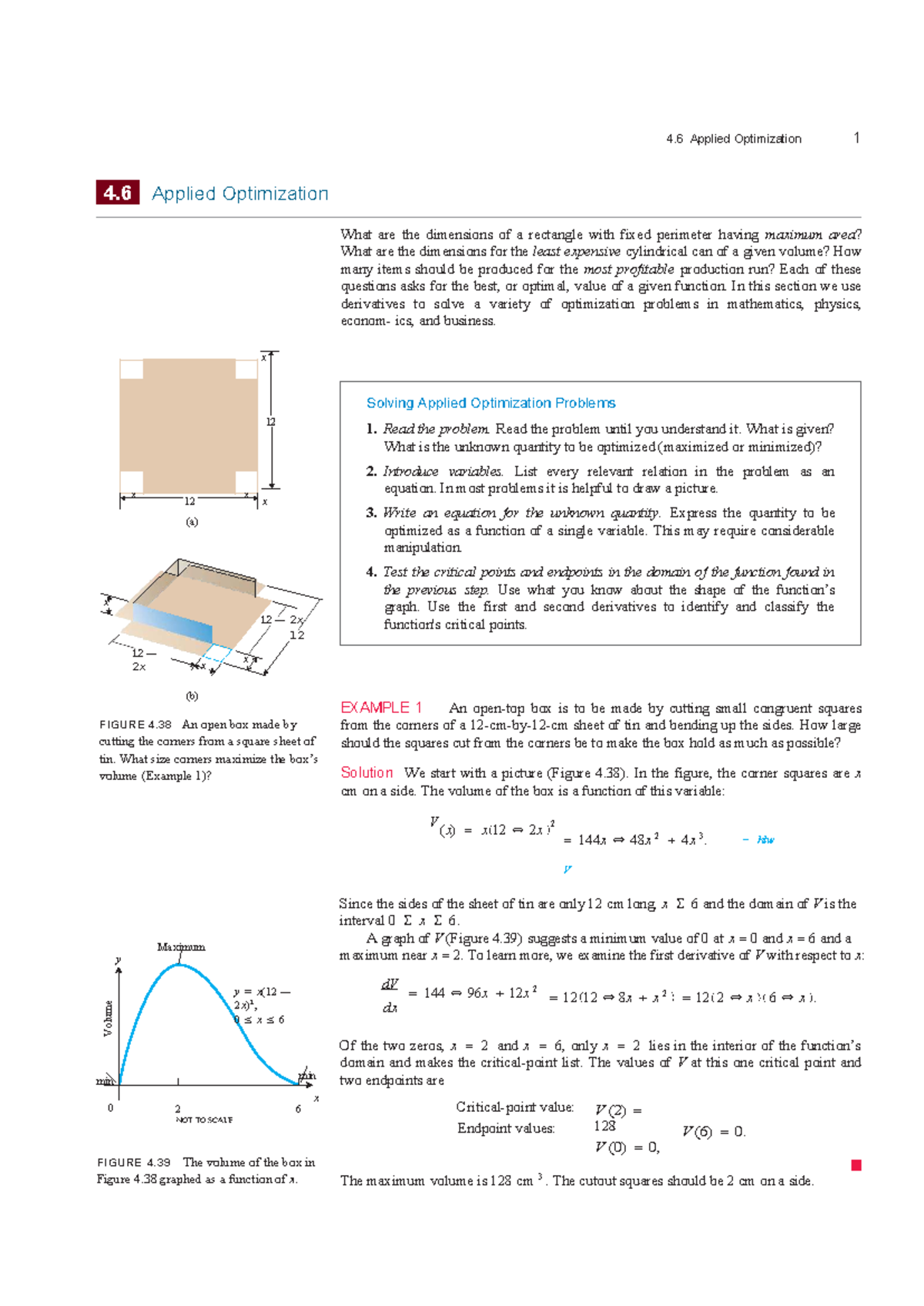 Optimization Problems in Applied Mathematics (MATH 4.6) - Studocu