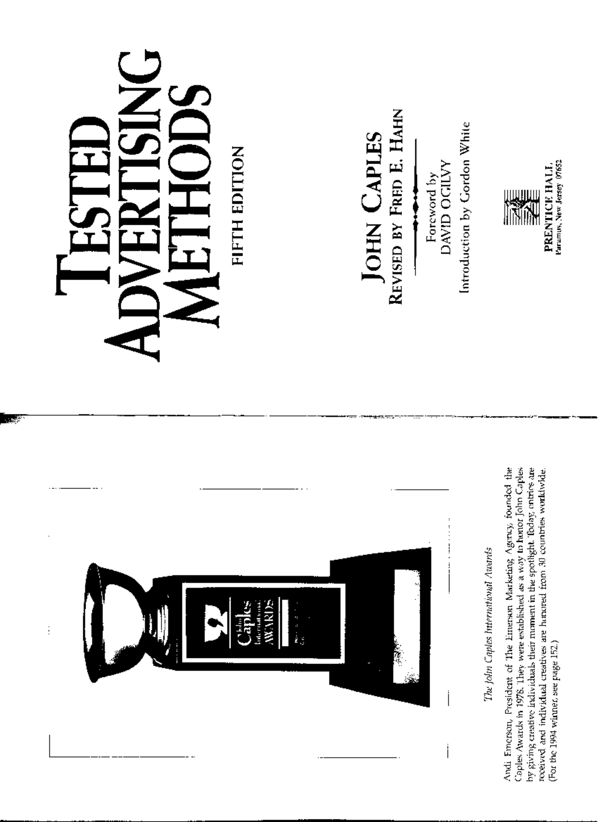 Tested Advertising Methods (Course Code: T.A.M) - Studocu