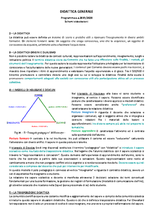 Domande Didattica Generale (Magnoler) in ordine alfabetico - DIDATTICA ...