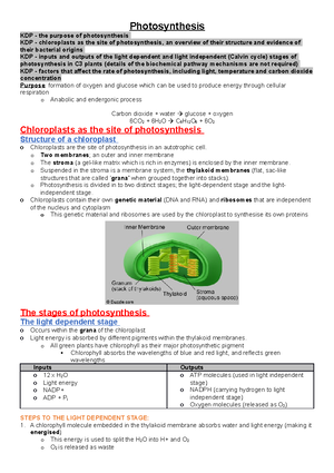 UNIT 3 BIO - AOS 1 - COMPREHENSIVE NOTES FOR VCE BIOLOGY UNIT 3 AREA OF ...