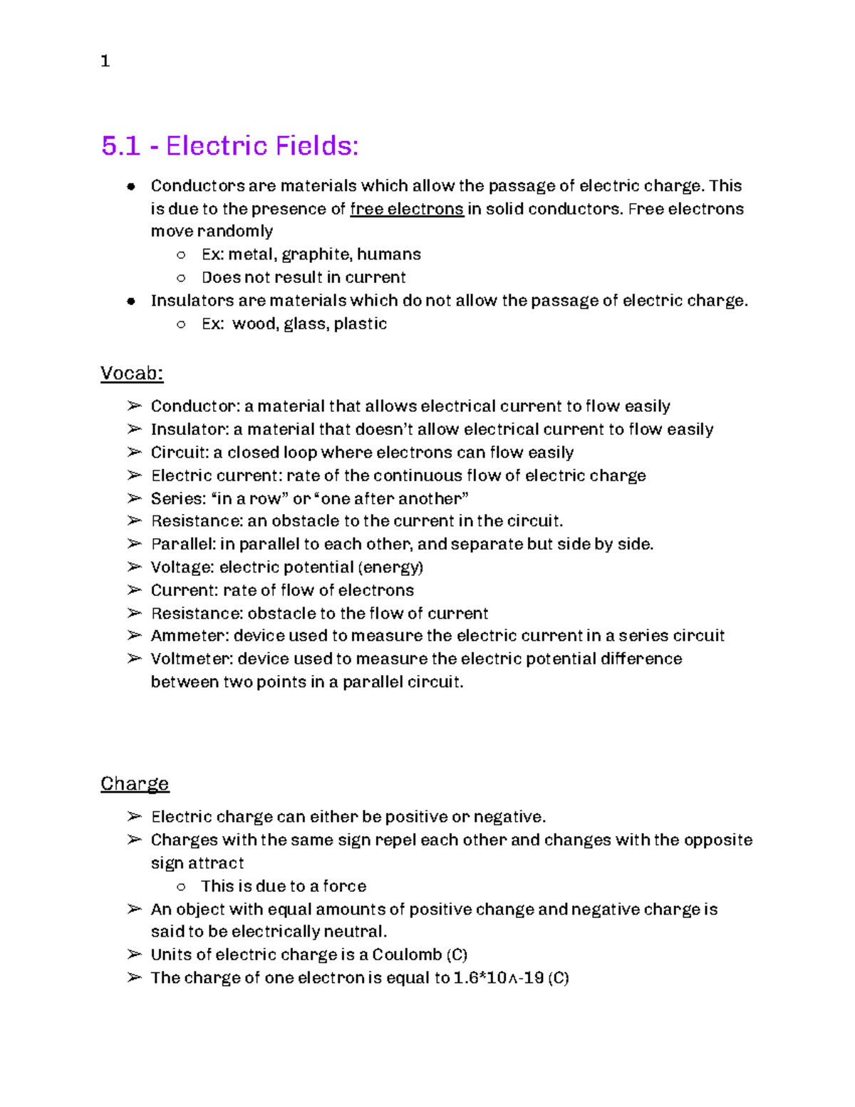 IB Physics: Electricity & Magnetism Topic 5 Study Guide - Studocu