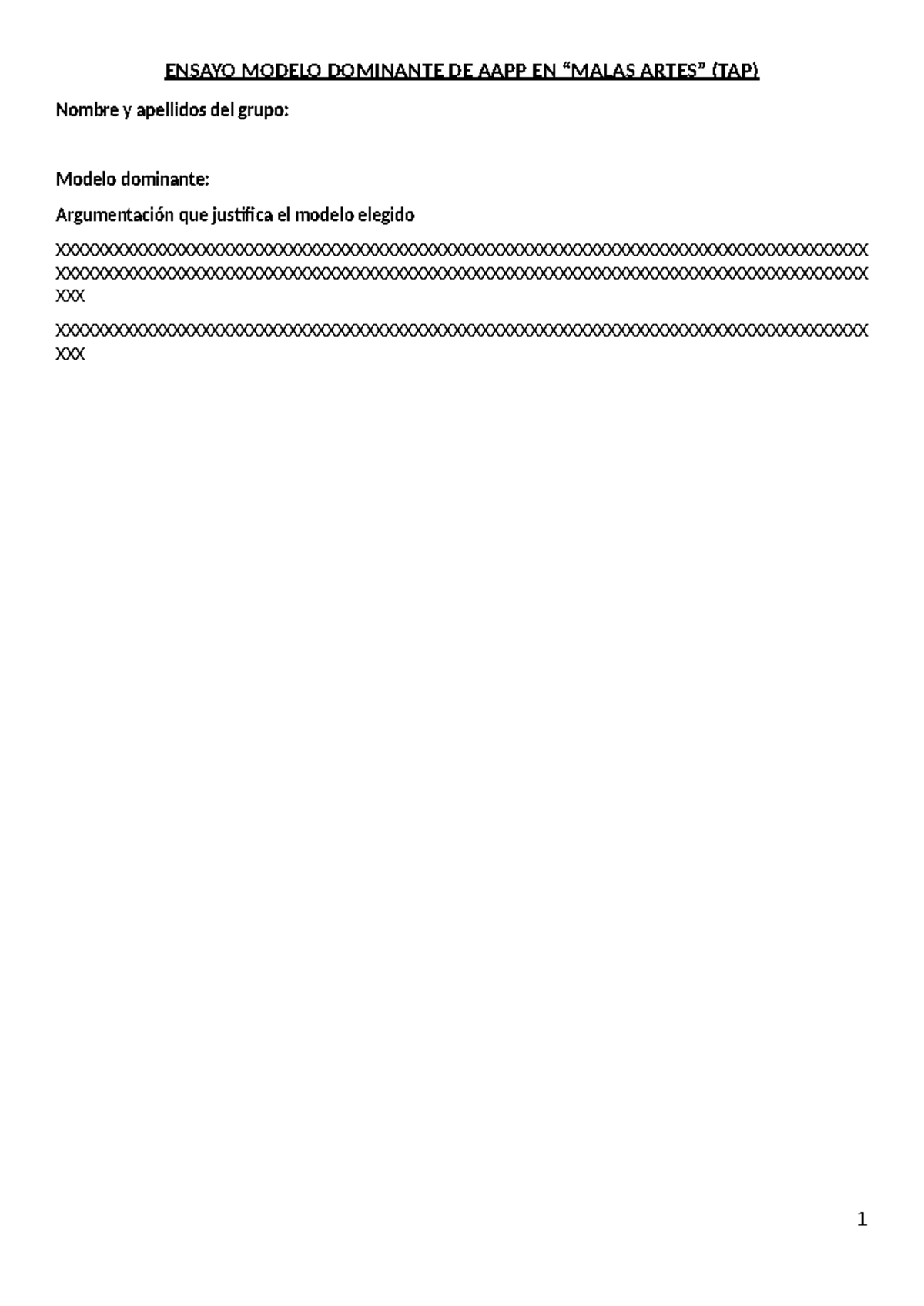 Modelo PARA EL Ensayo - ..... - Trabajo Fin De Grado (Gestión Y ...