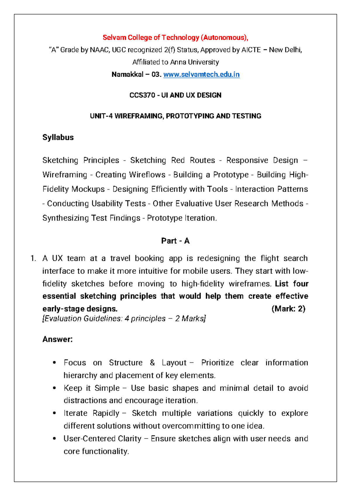 Case Study: CCS370 UI & UX Design Principles and Practices - Studocu