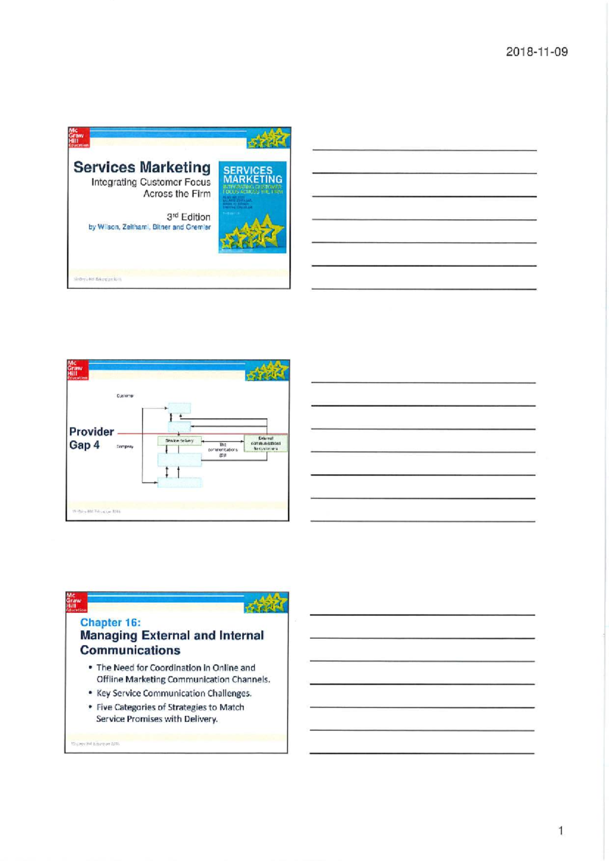 L3: Lecture Notes on Services Marketing and Communication Strategies ...