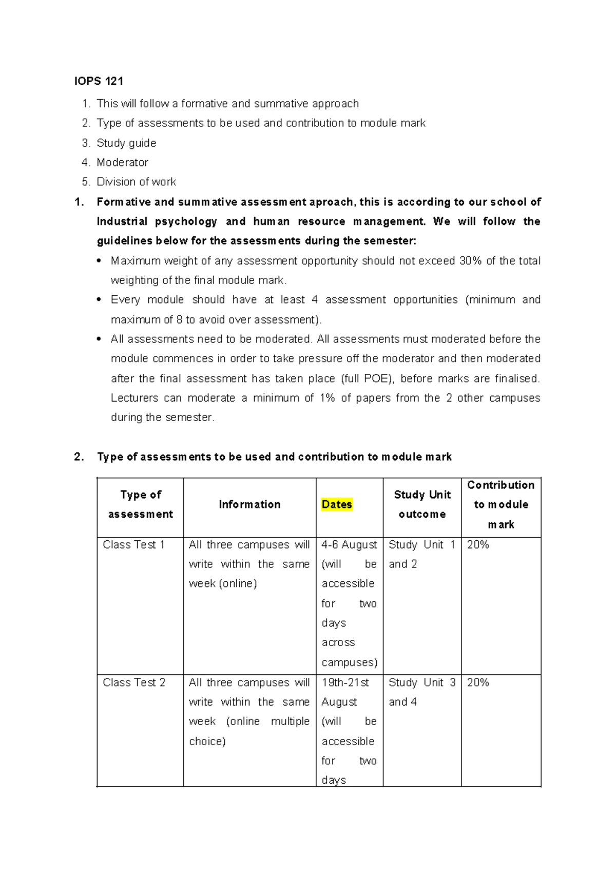 2025 NWU Academic Calendar: Key Dates and Events Overview - Studocu