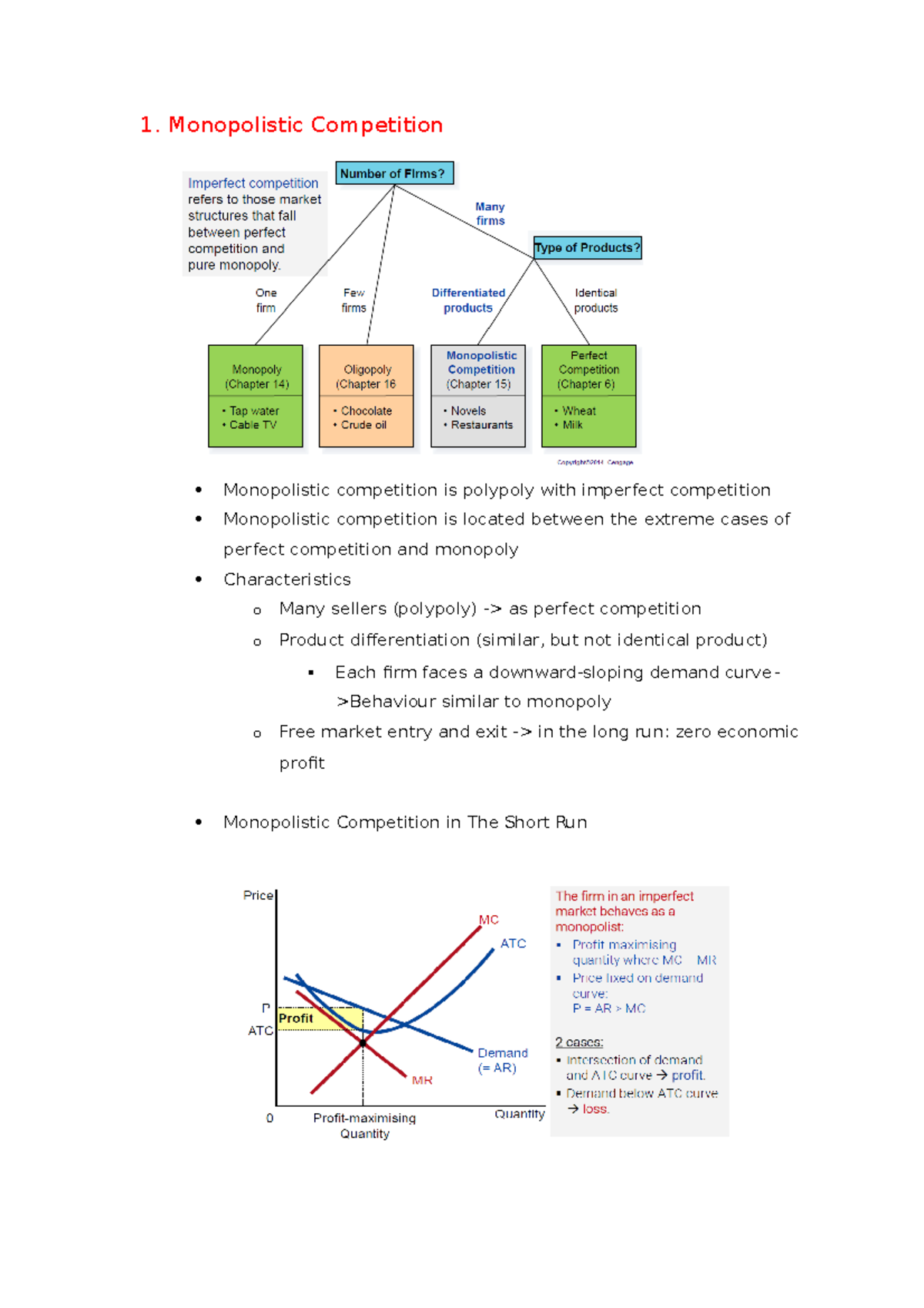 Monopolistic Competition: Characteristics, Short-Run & Long-Run ...