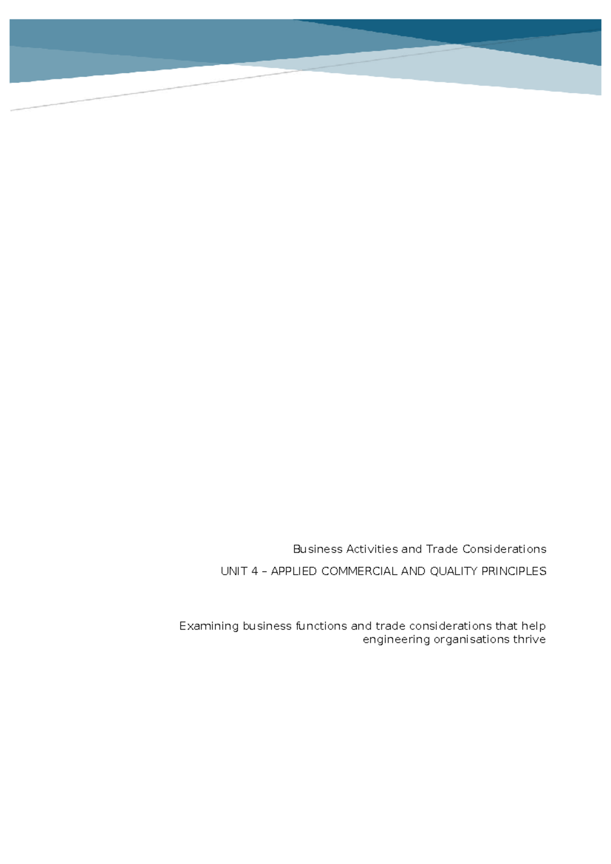 Business Activities and Trade Considerations: A Case Study on AJW ...