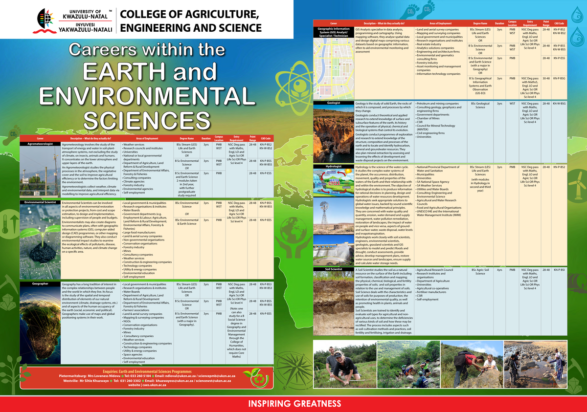 Careers in Earth and Environmental Sciences: A Comprehensive Guide ...