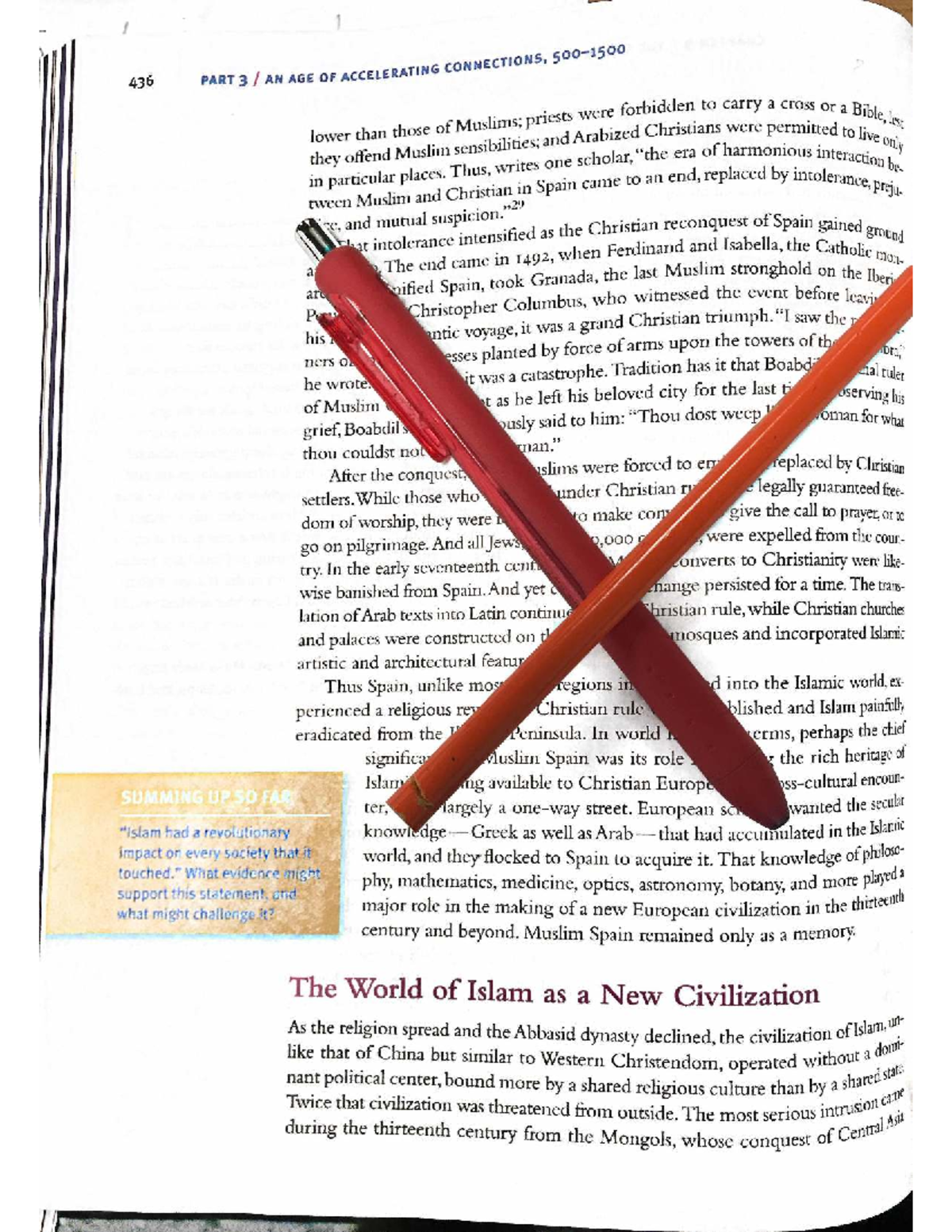 436 CHAPTER 9: THE WORLDS OF ISLAM - CONNECTIONS AND CULTURAL ...