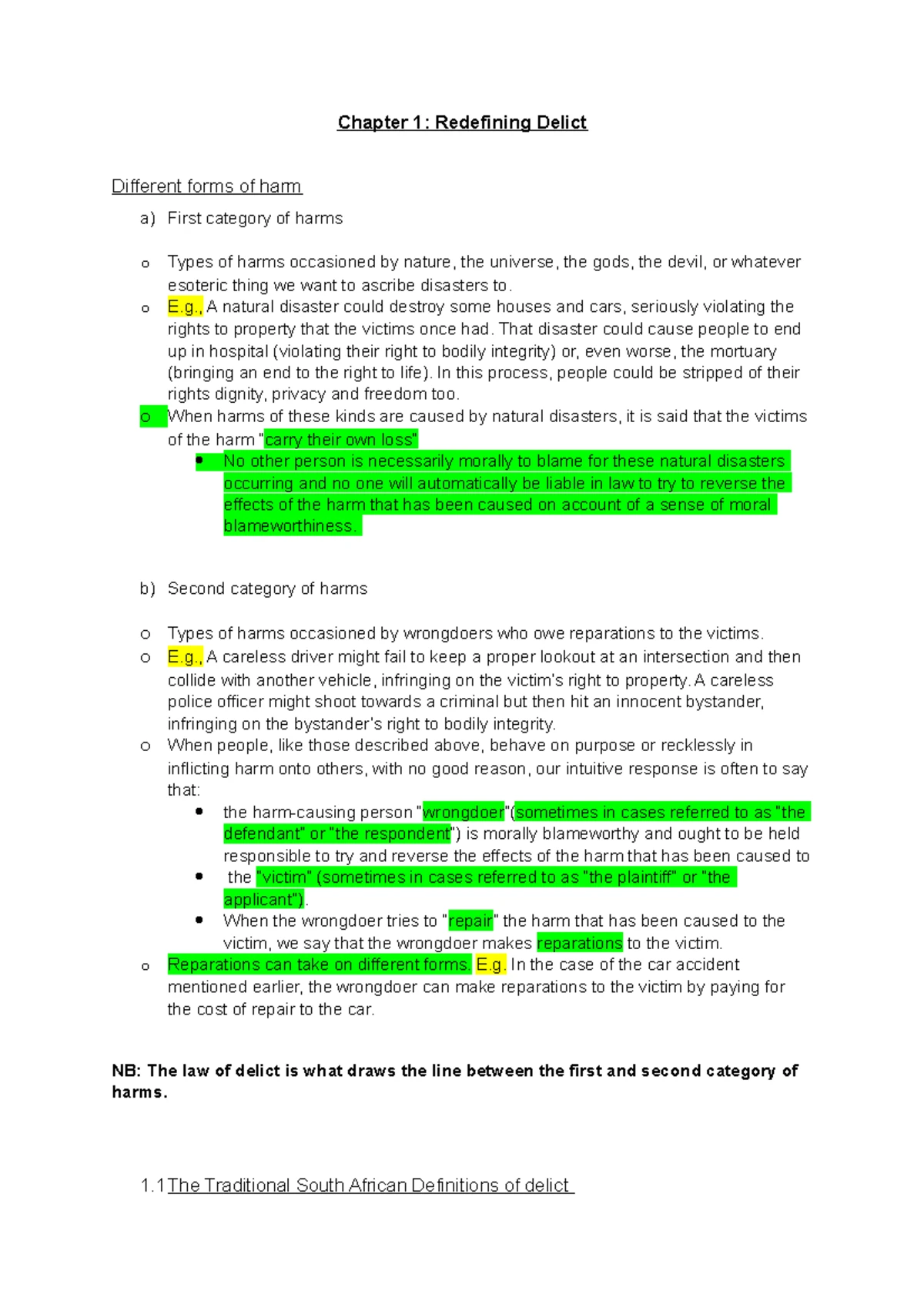Chapter 3 2025-1 - Practice materials - Part B Dignity By CJ Visser ...