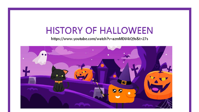 Brief History of Halloween: Samhain Traditions & Activities - Studocu
