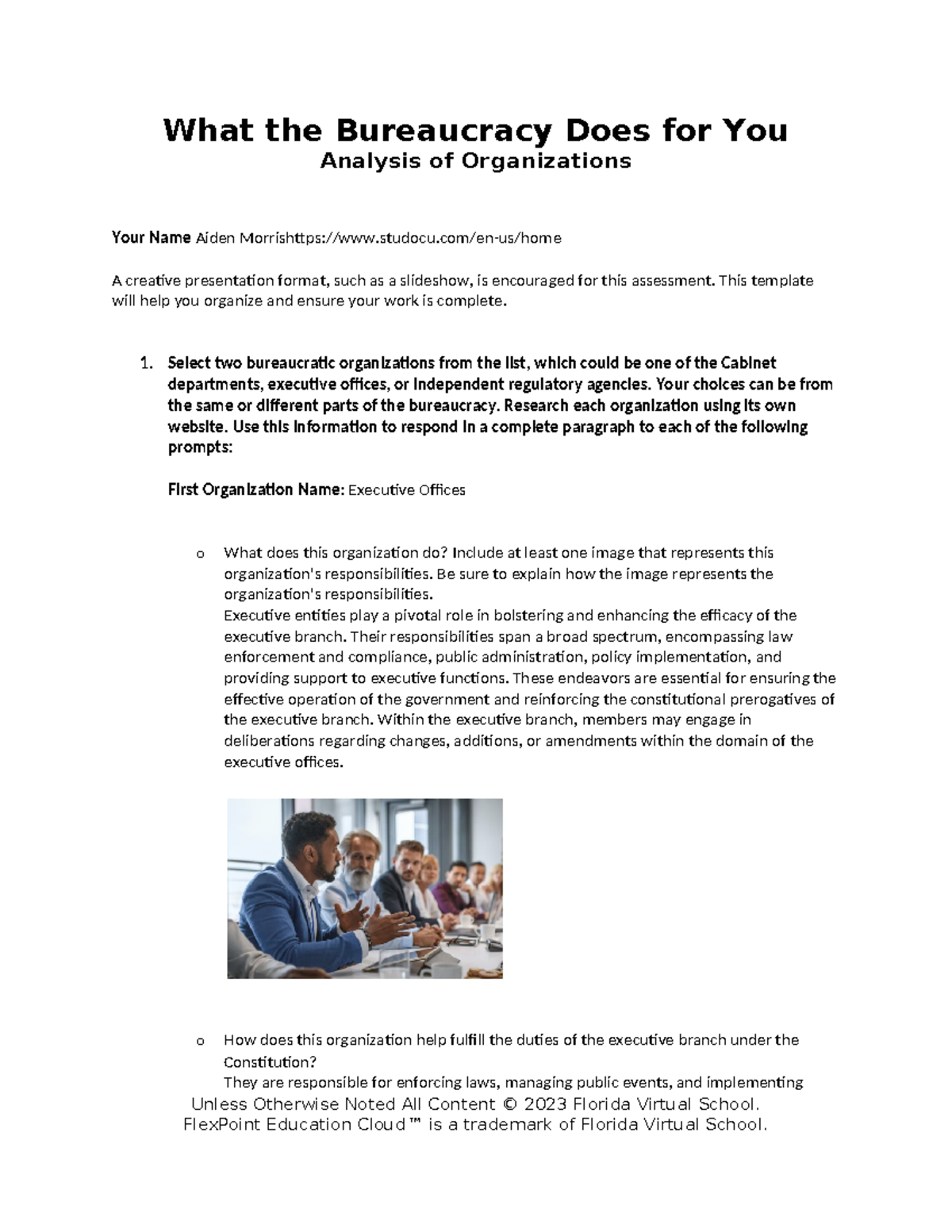 2.04 US Gov - Bureaucracy: Executive Offices and Cabinet Departments ...