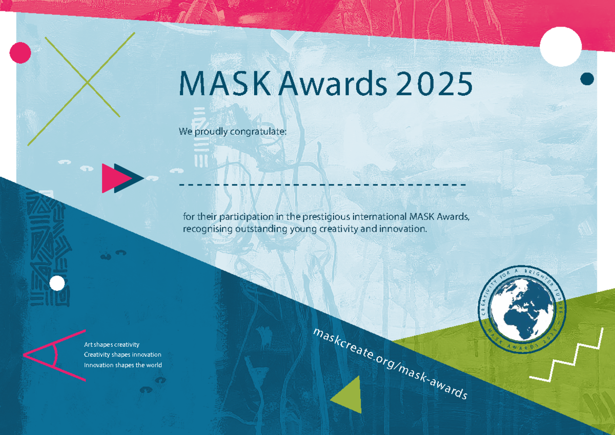MASK Awards 2025 Participation Certificate A4 - maskcreate/mask-awards ...