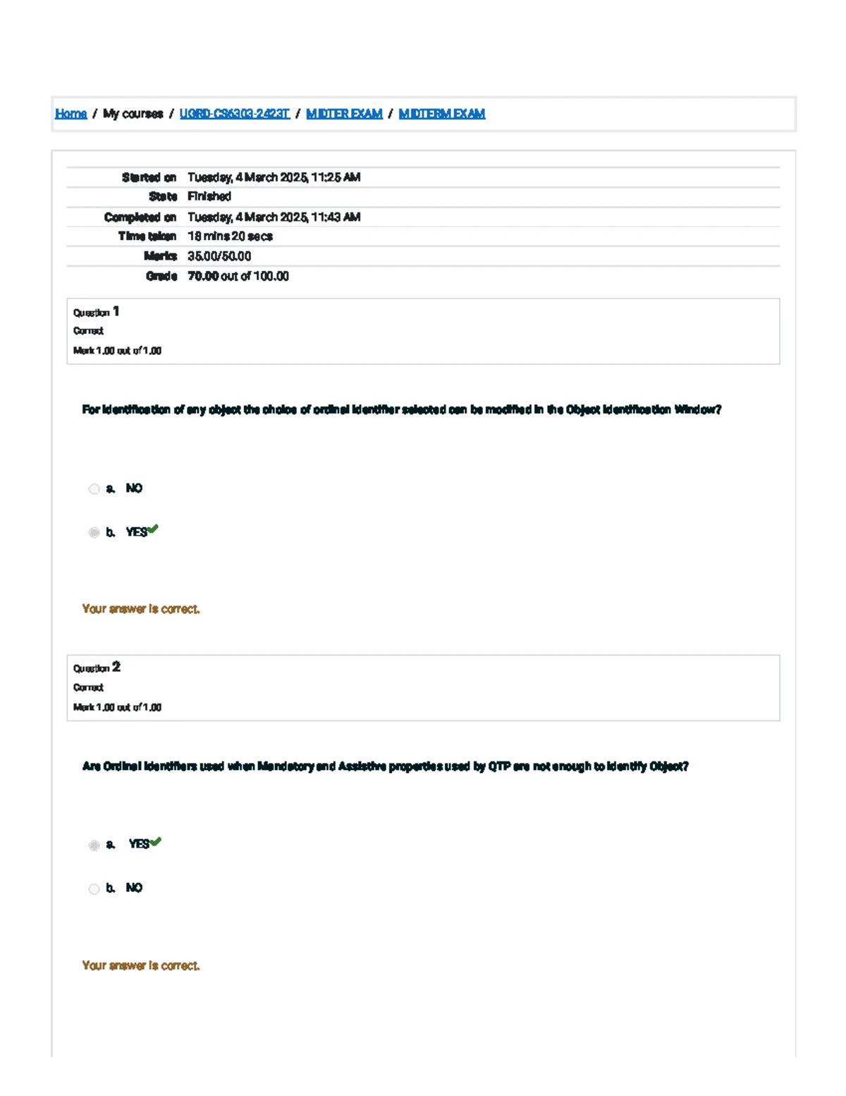 Introduction to Cybersecurity (CS101) Final Exam Answers and Key ...