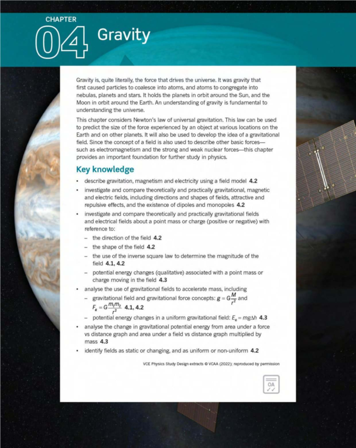 VCE Physics Unit 3 & 4: Understanding Gravity and Gravitational Fields ...