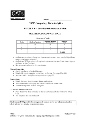 Edrolo VCE Physics Units 1/2 - Chapter 2 - Thermodynamics principles ...