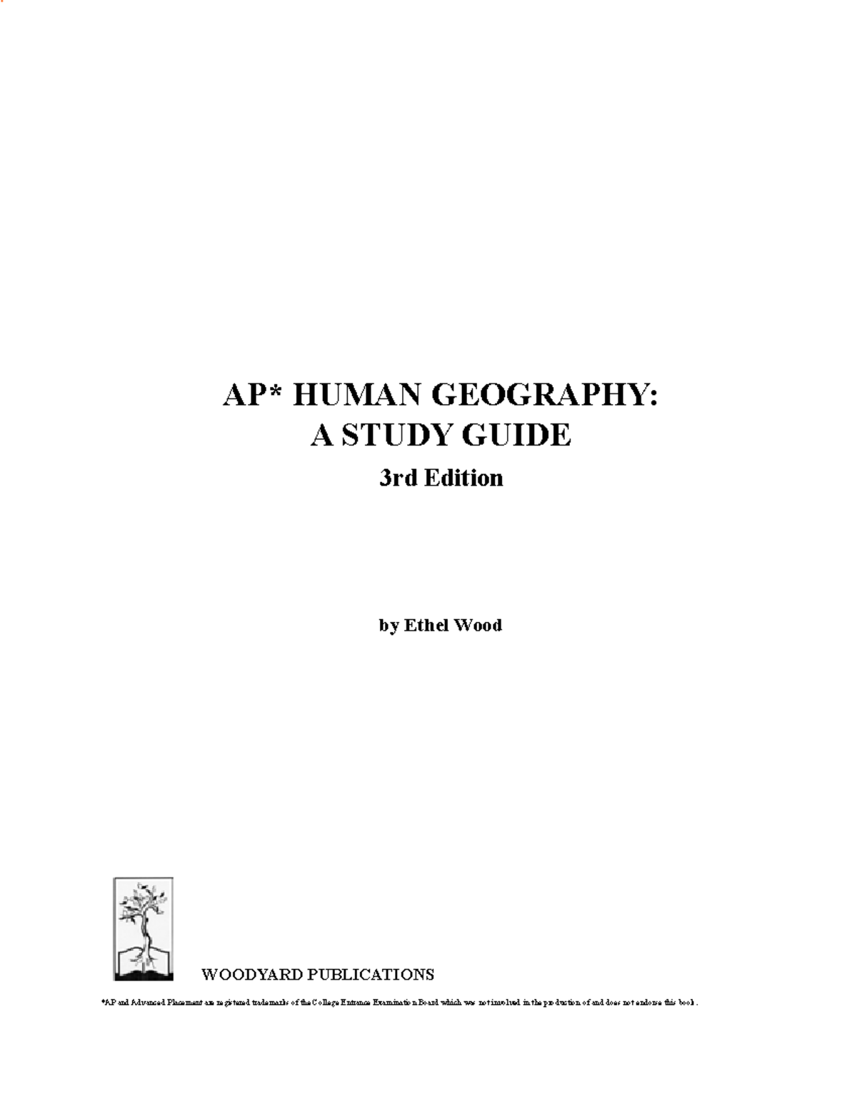 AP Human Geography Study Guide: Sample Exams - Studocu