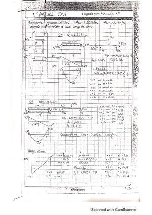 Ejercicios resueltos CA1: análisis de momentos y deformaciones - Studocu