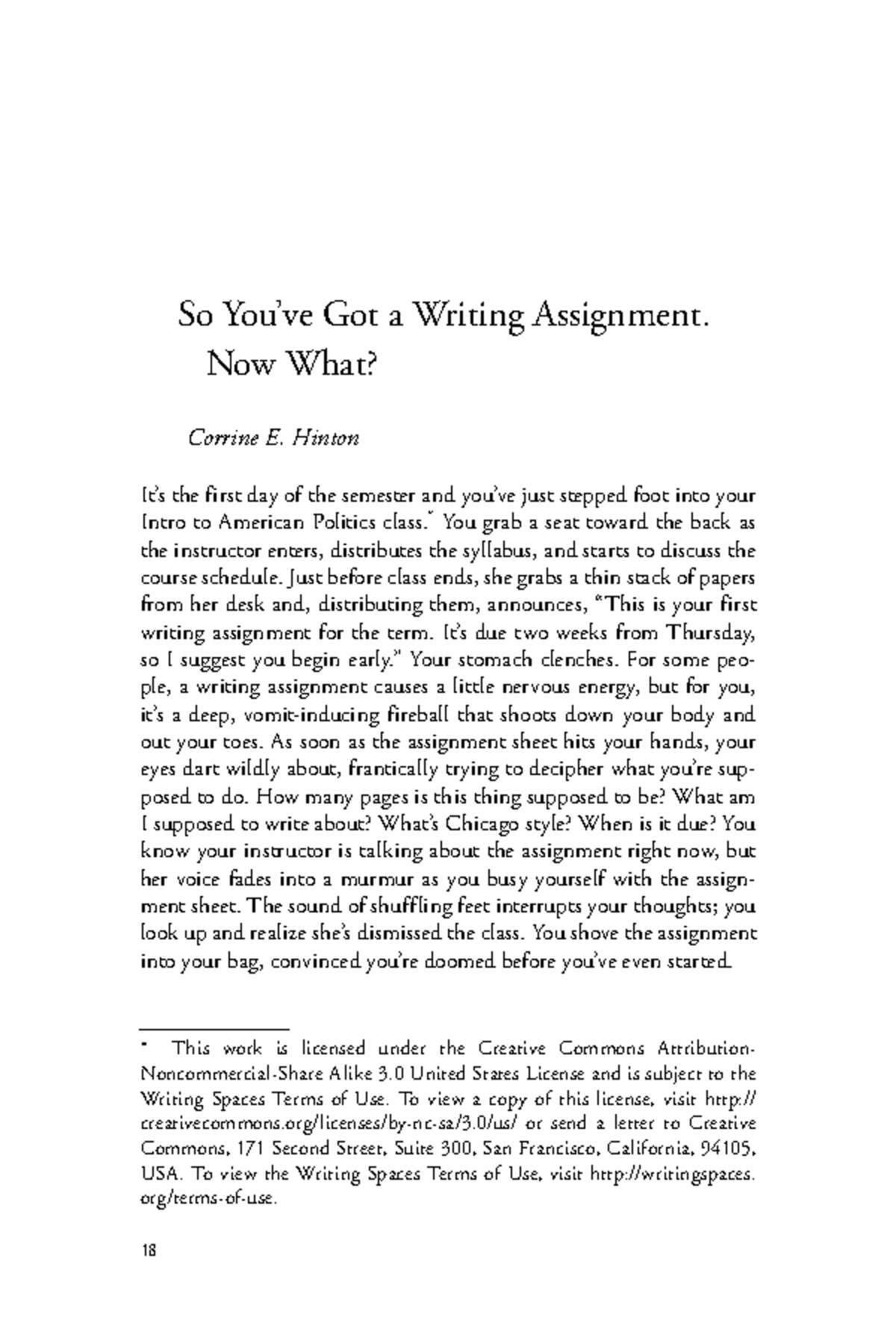 Guidelines for Interpreting College Writing Assignments (POL 101) - Studocu