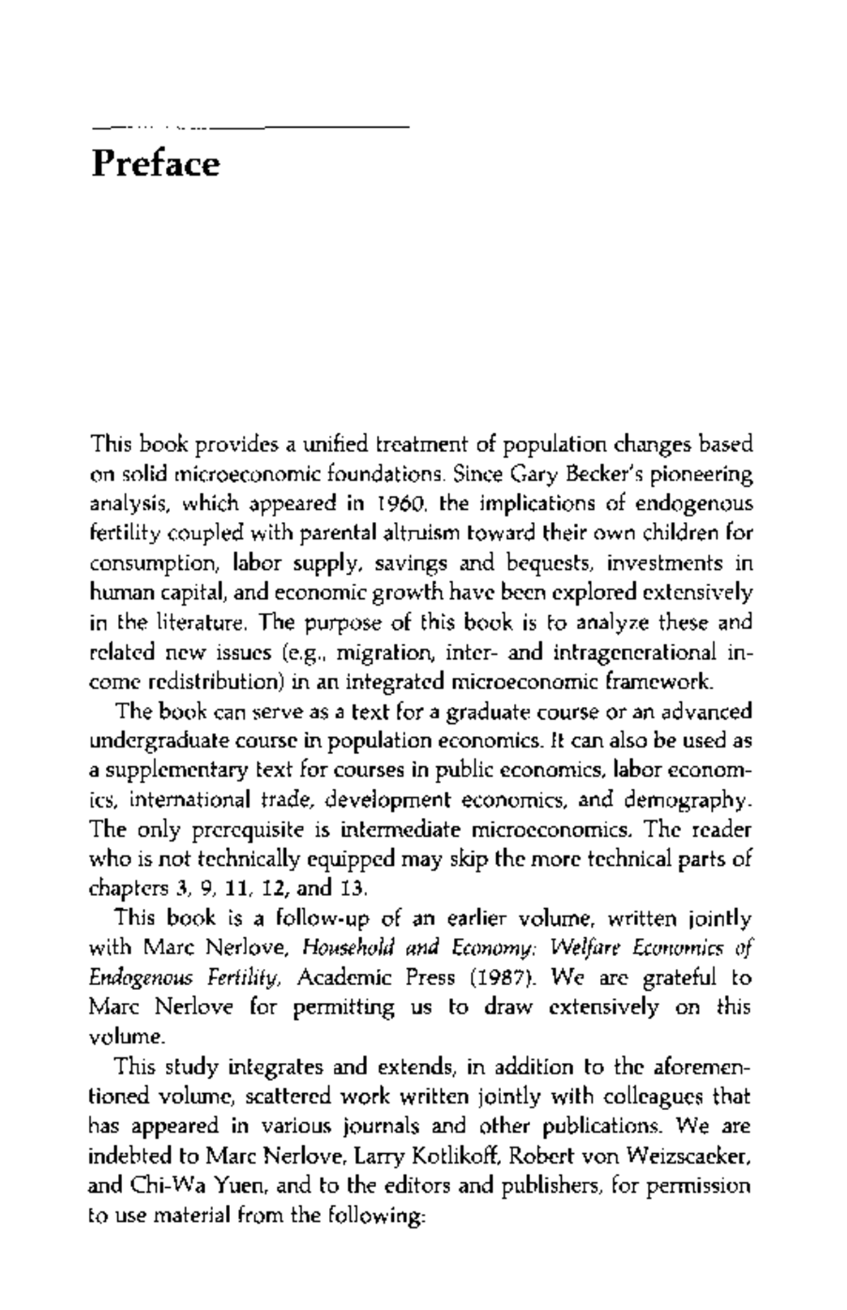 Assaf Razin, Efraim Sadka - Population Economics (1995) - Macro ...