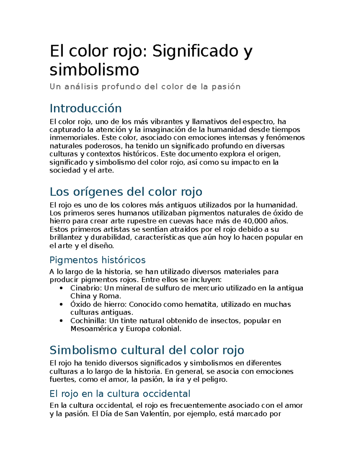 N5 - El color rojo: Significado y simbolismo en la cultura y el arte ...