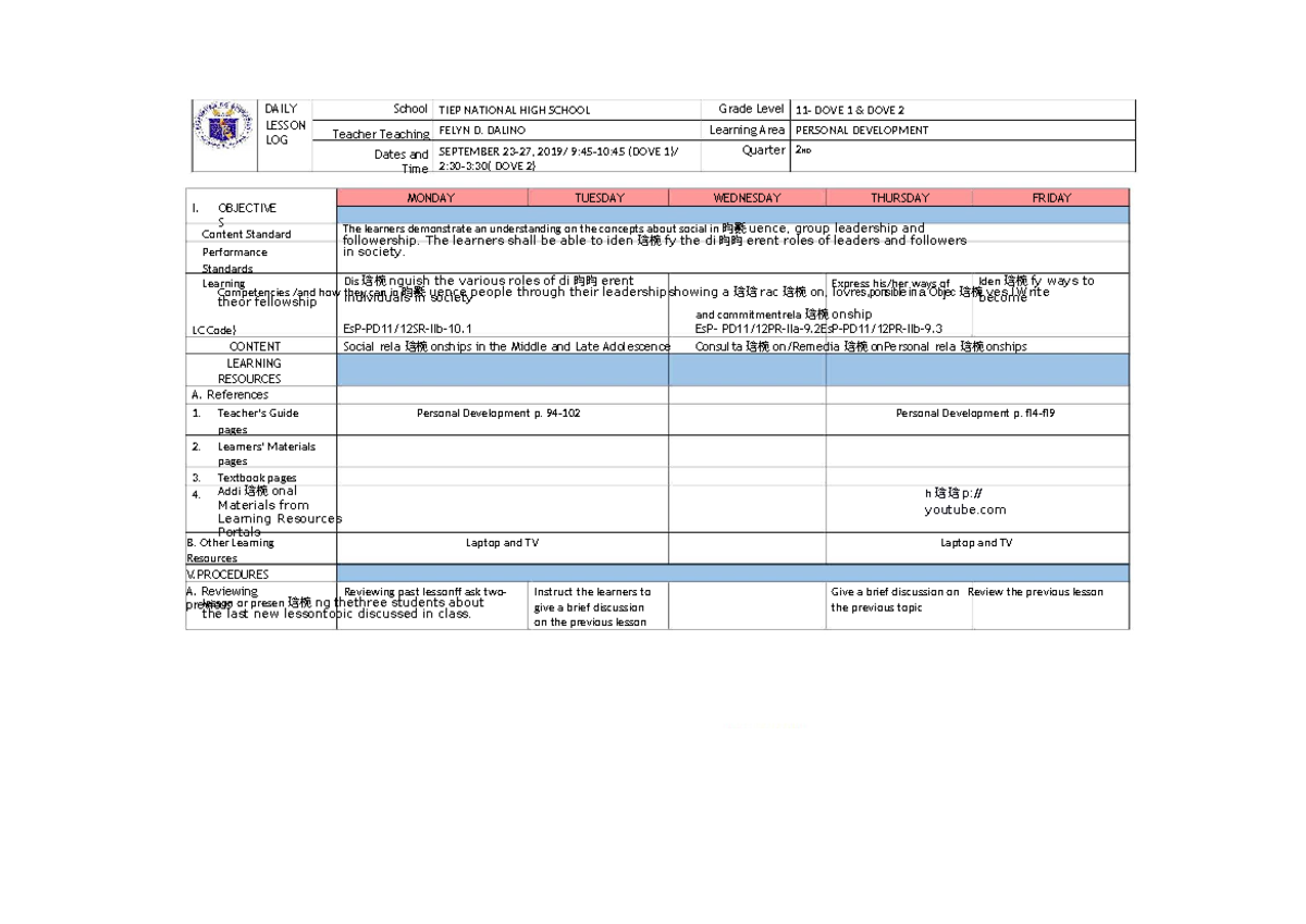 Dll-perdev-2nd-week-this-is-a-daily-lesson-log-for-personal-development ...