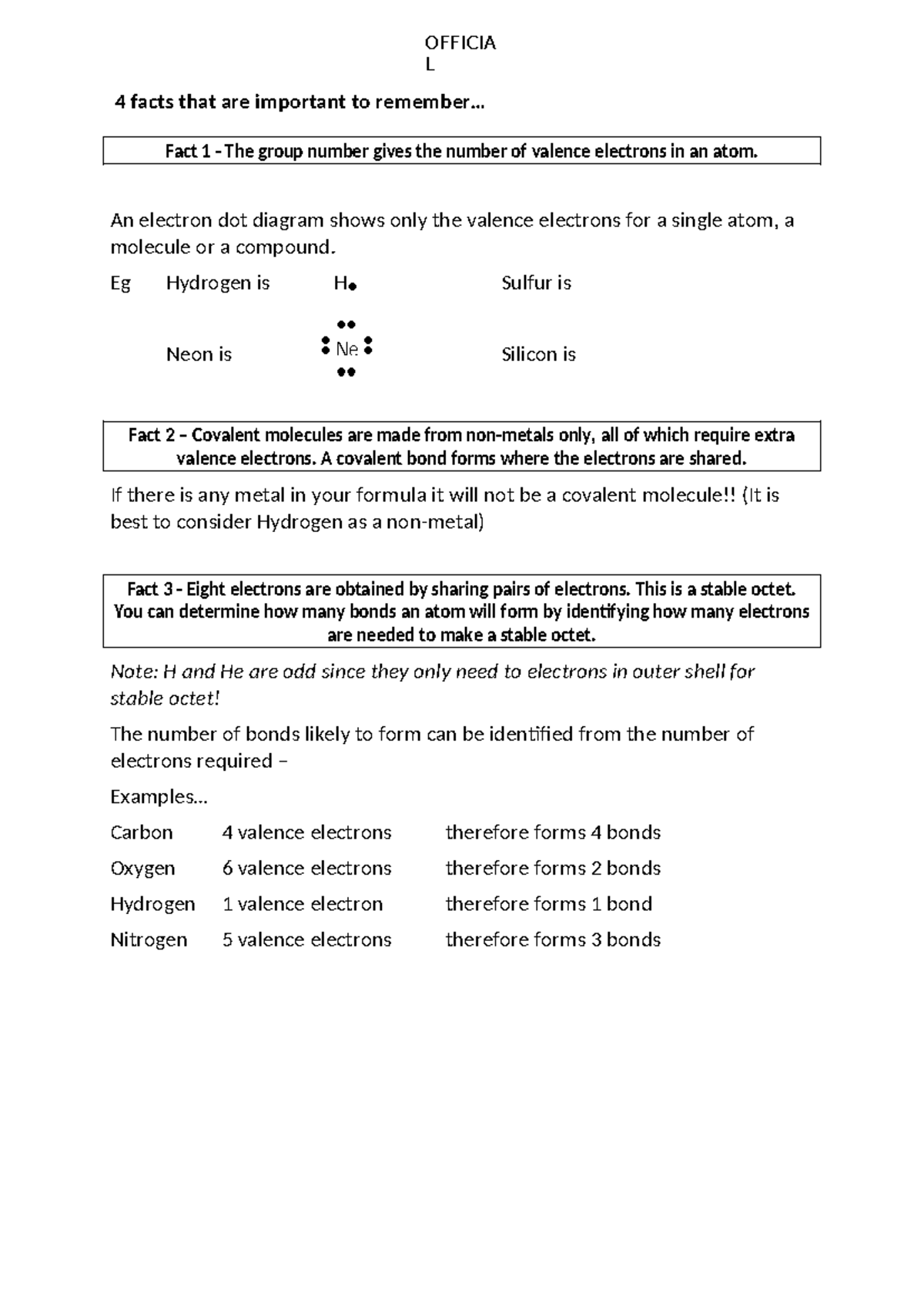 Electron Dot Diagrams: Rules & Practice for Chemistry 101 - Studocu