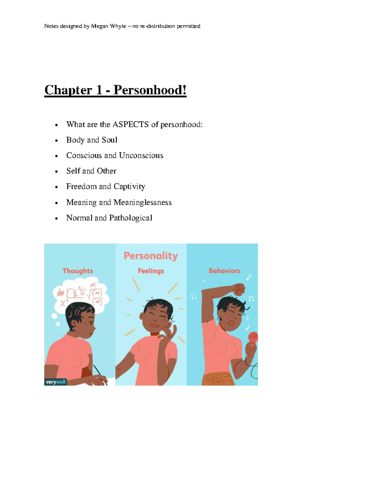 Psych 213: Notes on Personhood, Freud, and Jung's Theories - Studocu