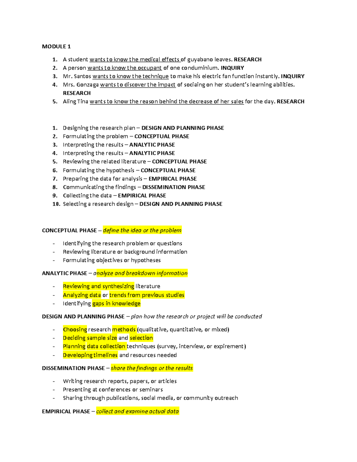 APP 007 Research Methodology Notes: Modules 1-13 Overview - Studocu