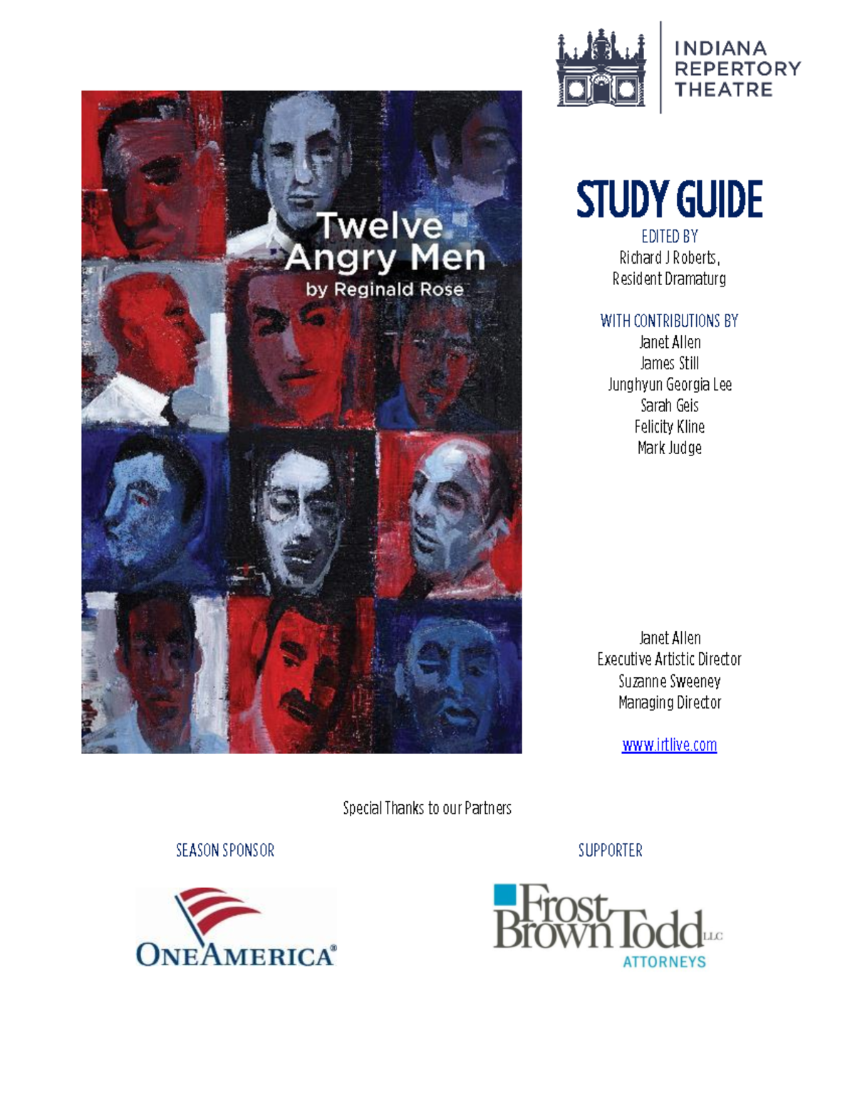 Twelve Angry Men Study Guide - STUDY GUIDE EDITED BY Richard J Roberts ...