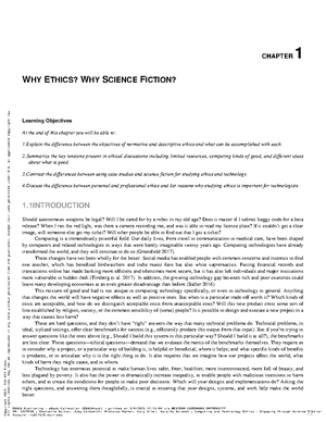 Computing and Technology Ethics Engaging - Burton, Emanuelle, et al. Computing and - Studocu