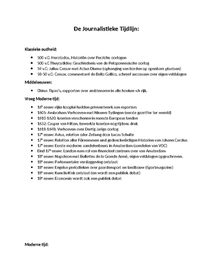 Inleiding journalistiek 1 - Inleiding in de journalistiek ...