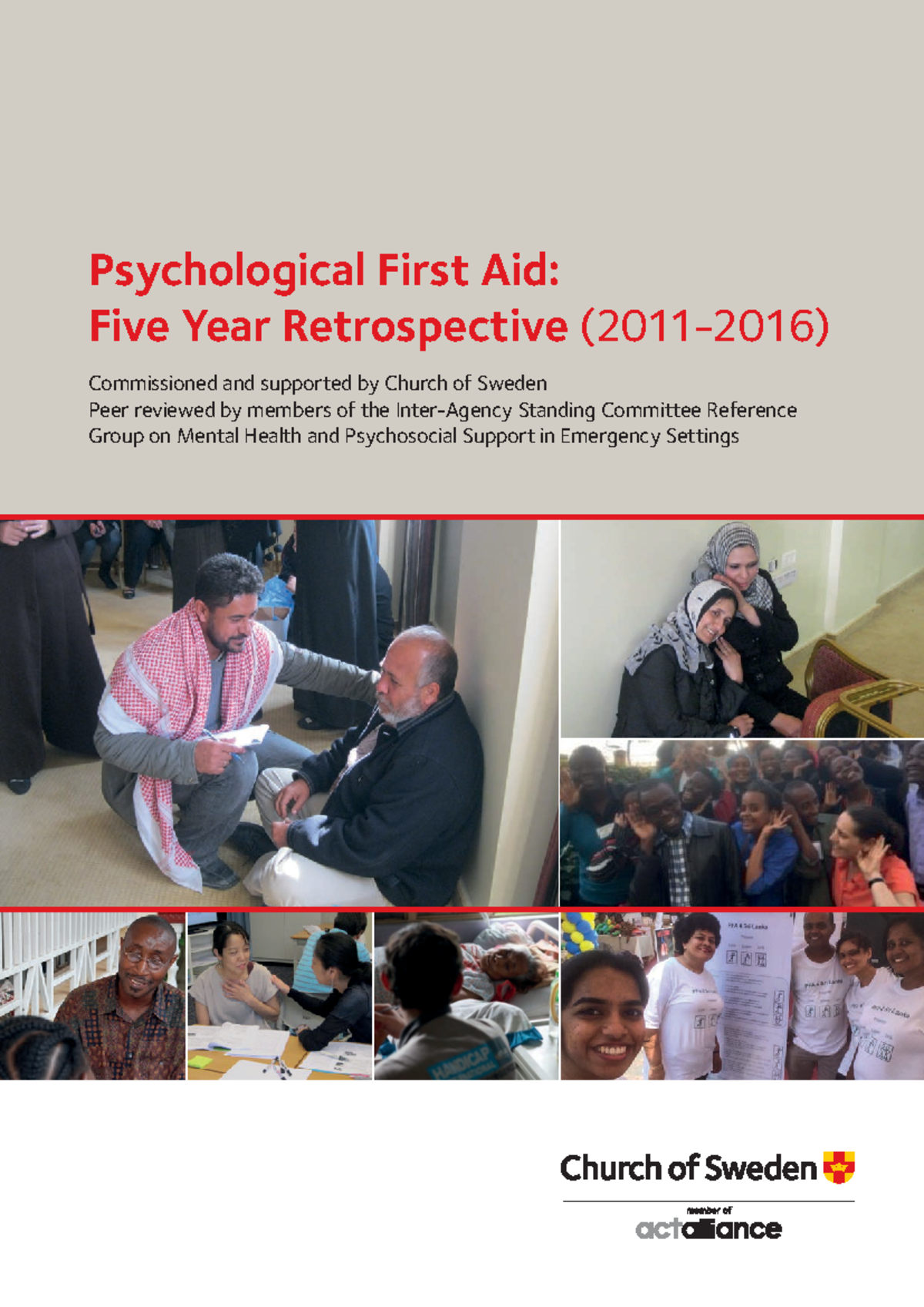 Psychological First Aid Five year retrospective (pdf, 94 sidor) - I ...