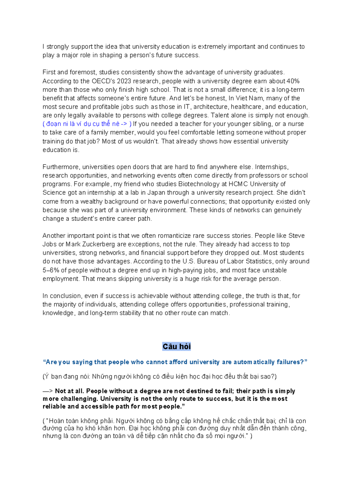The Importance of University Education: A Comprehensive Analysis (ENG ...
