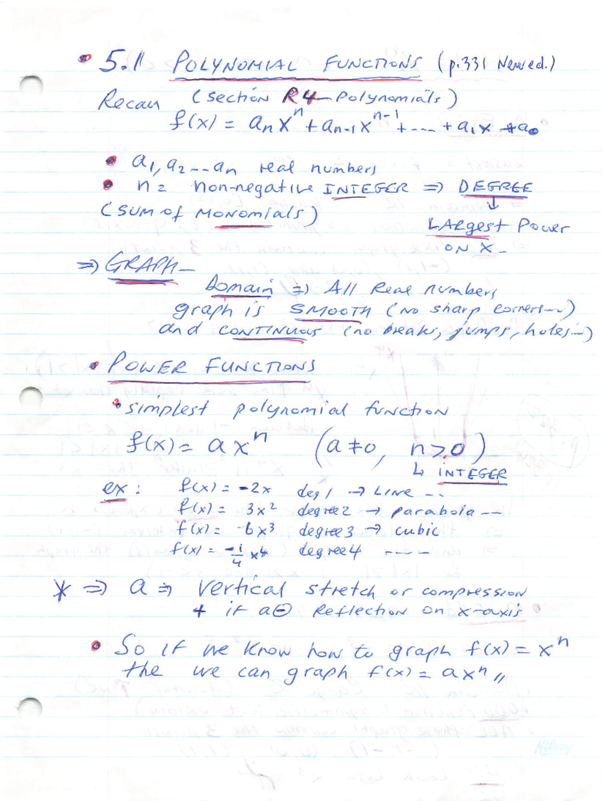 MATH 206 Chapter 5: Functions and Graph Behavior Analysis - Studocu