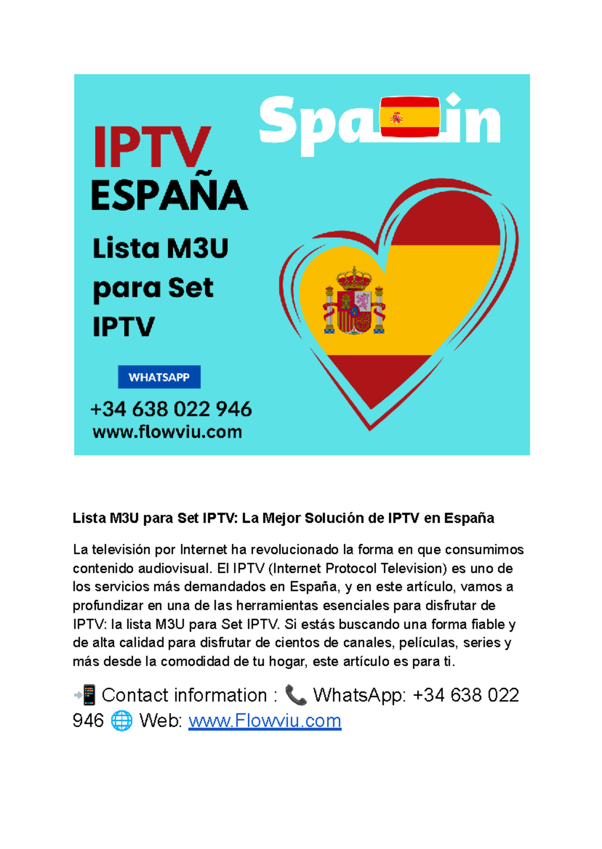 Lista M3U para Set IPTV - El IPTV (Internet Protocol Television) es uno ...