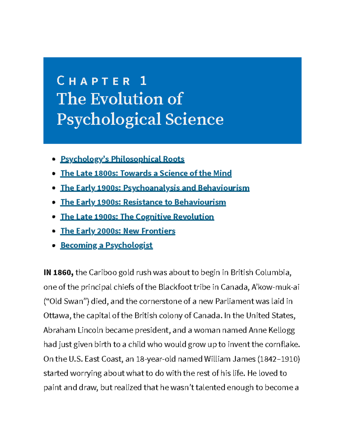 Psychology 101: Chapter 1 - The Evolution of Psychological Science - Studocu