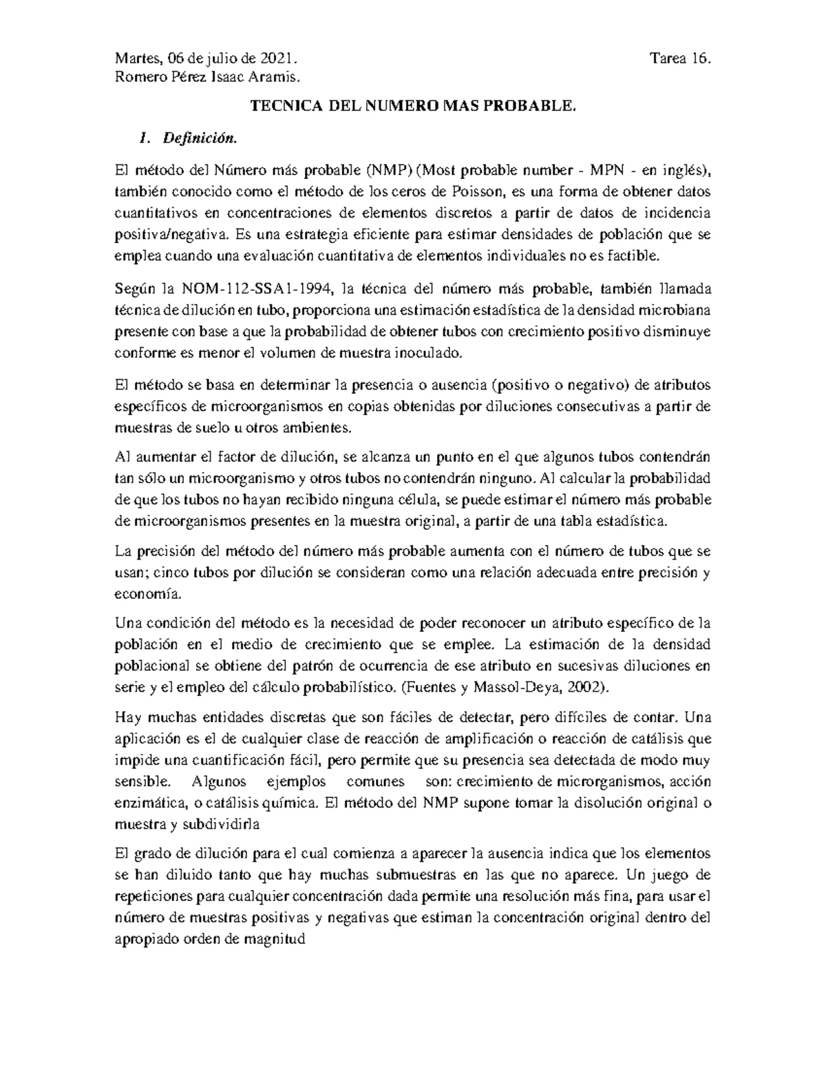 Caracteristicas fisicoquimicas del agar - Romero Pérez Isaac Aramis. EL ...