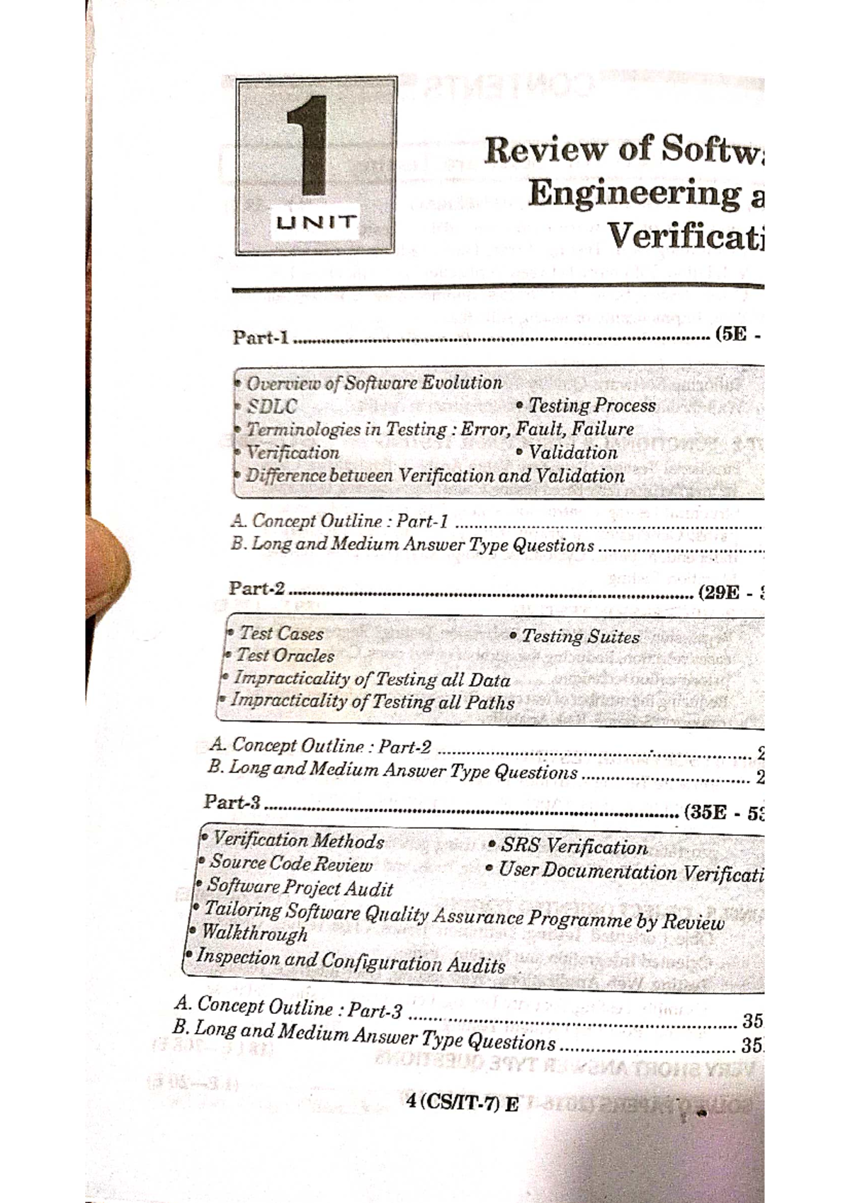 Software Testing And Audit Quantum 4th Yr 1 Review Of Softw