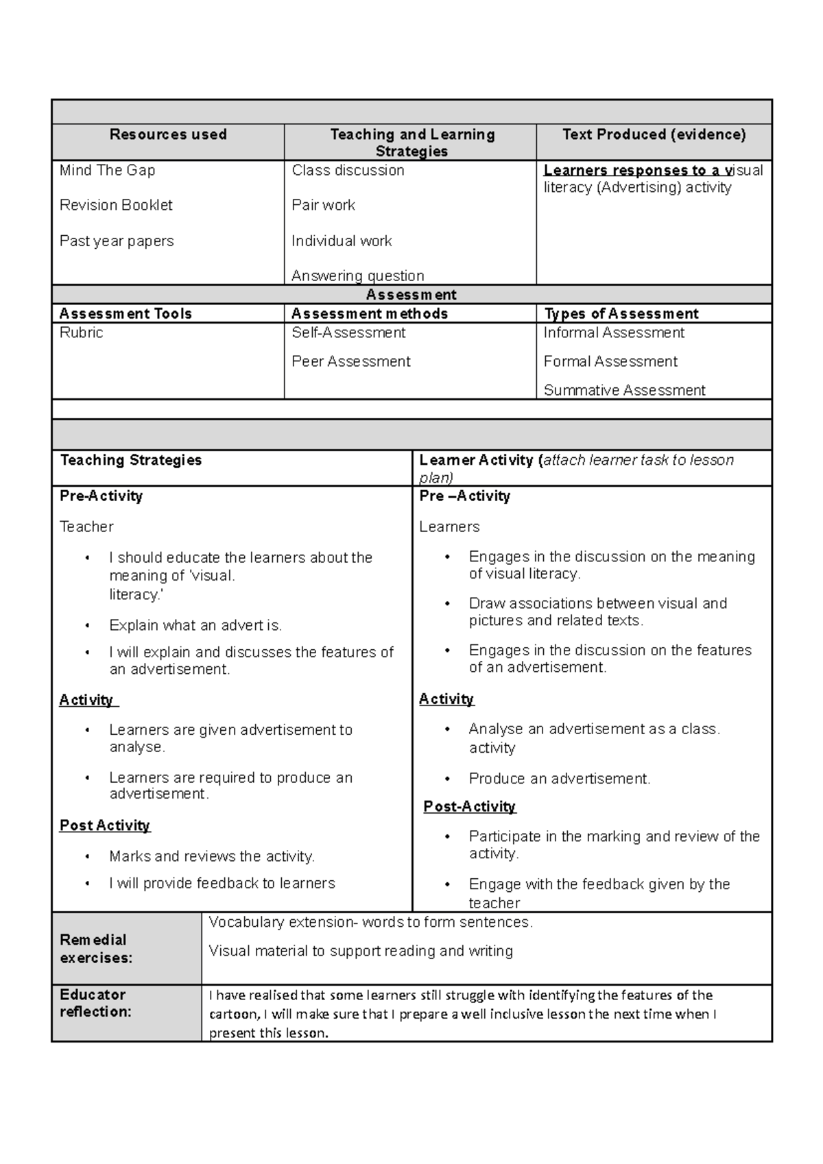 Analyzing a Cartoon: Full Lesson Plan ST with Activities & Assessments ...