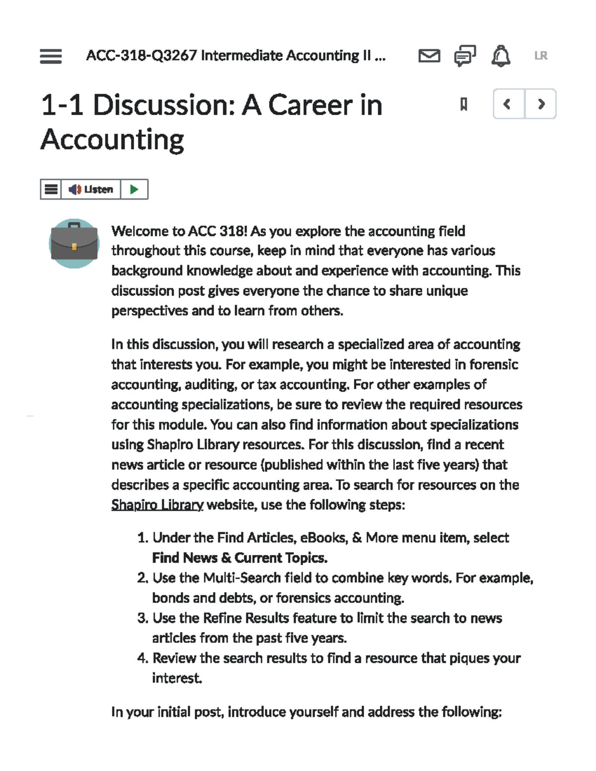 Module 1 Discussion Prompt: Engaging with Key Concepts - Studocu