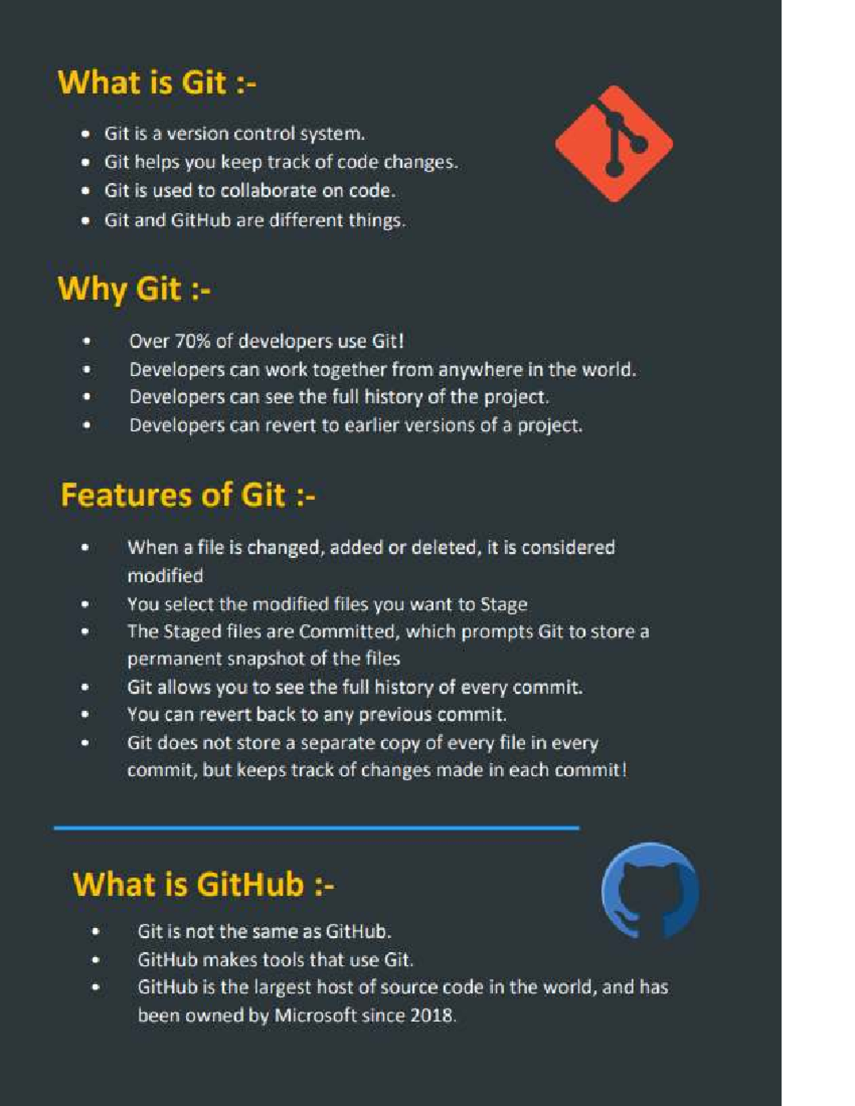 Git Documentation: Essential Notes on Version Control System - Studocu