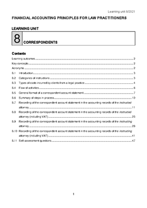 FAC1503 2021 Learning unit 4 - FINANCIAL ACCOUNTING PRINCIPLES FOR LAW ...