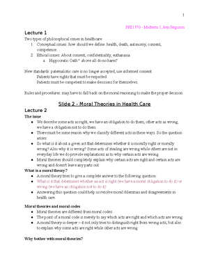 Reading Beauchamp The Four Principles Approach to Health Care Ethics ...