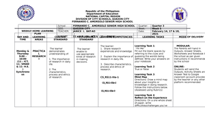 Joven Campugan - Job-Embedded-Learning-Plan - Instruction: This is the ...