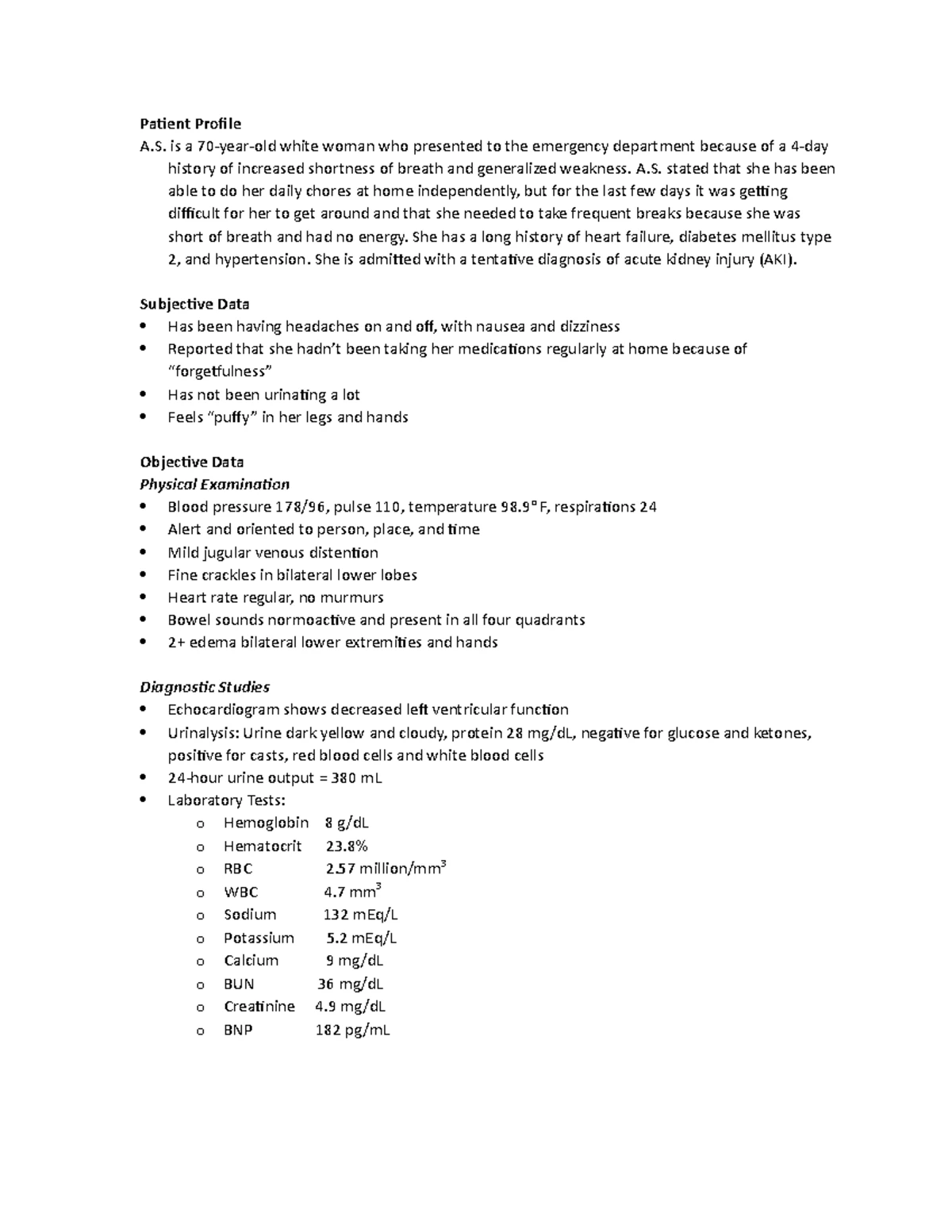 ATI Alcohol System Disorder Template - ACTIVE LEARNING TEMPLATES System ...