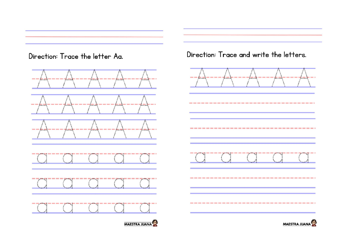 Alphabet Tracing: Pagsasanay sa Pagsulat ng mga Mag-aaral - Studocu