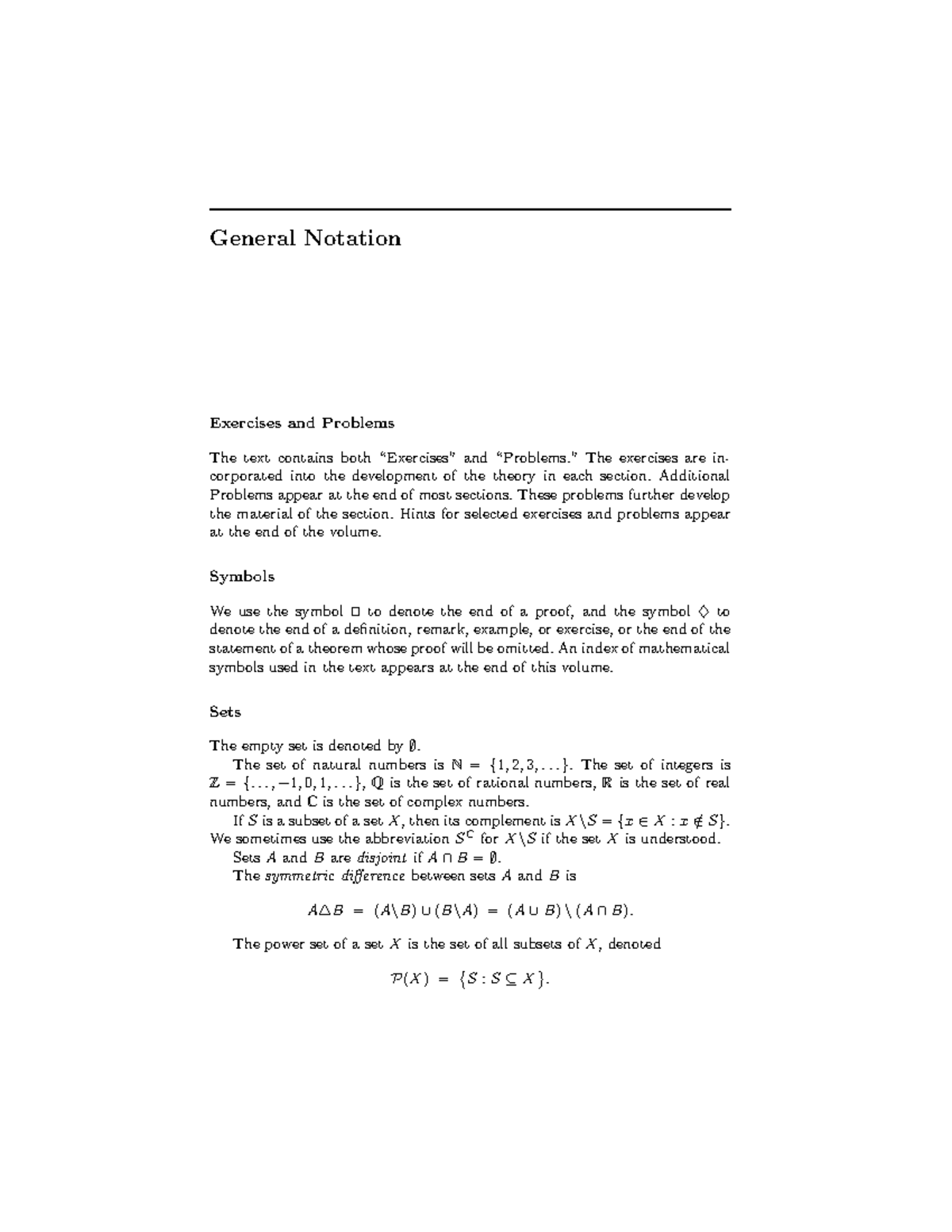 General Notation Exercises and Problems (MATH 101) - Studocu