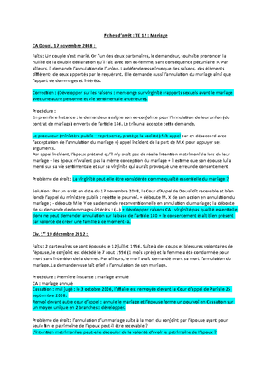 Commentaire texte article 242 du Code civil - Partie 3 : Rédiger ...